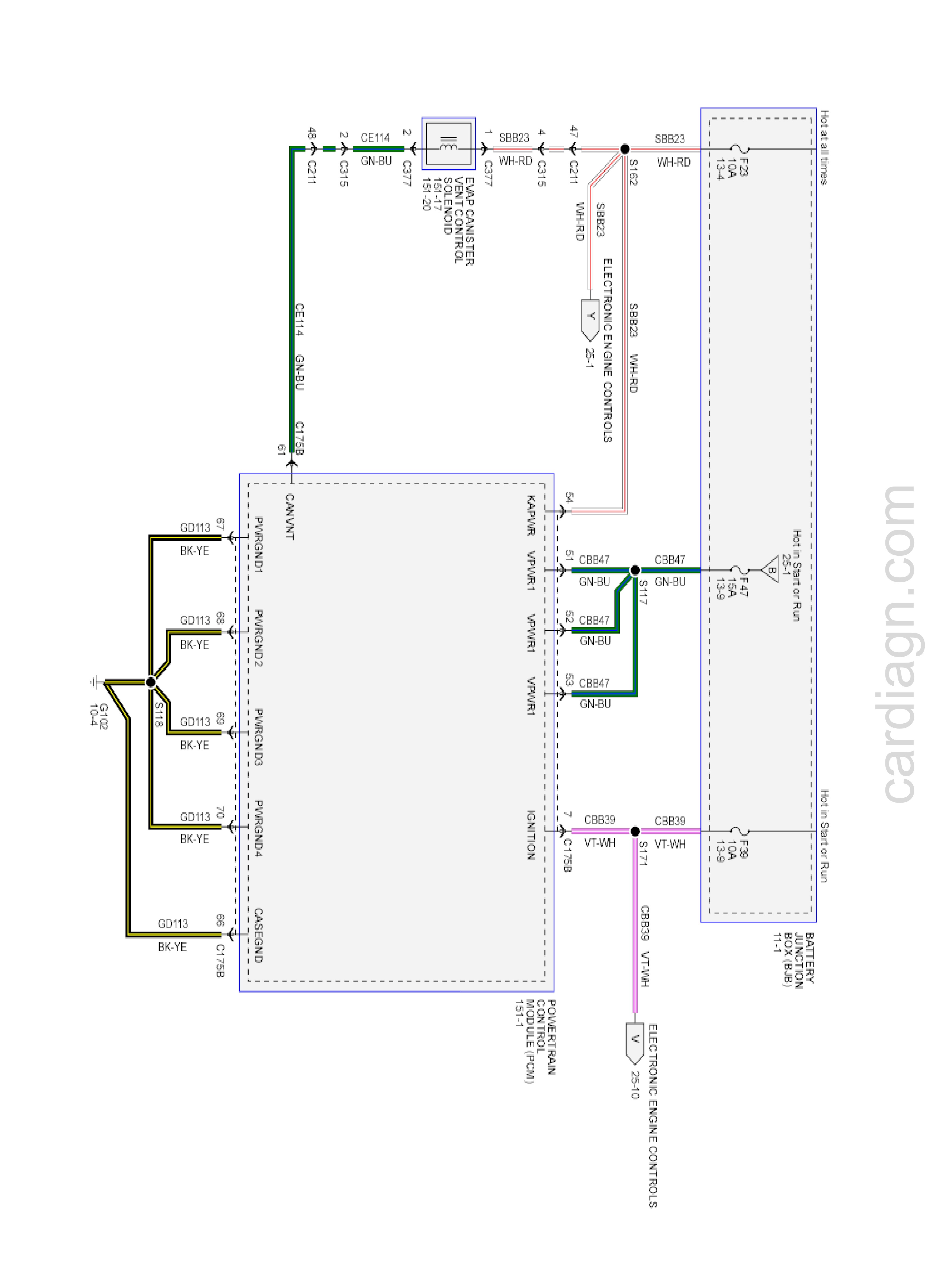Ford Taurus 2008 wiring diagrams